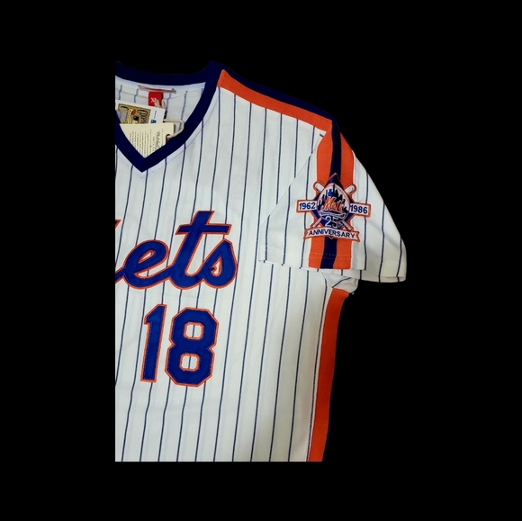 Shirts | Darryl Strawberry Jersey New York Mets 1986 Throwback Stitched ...